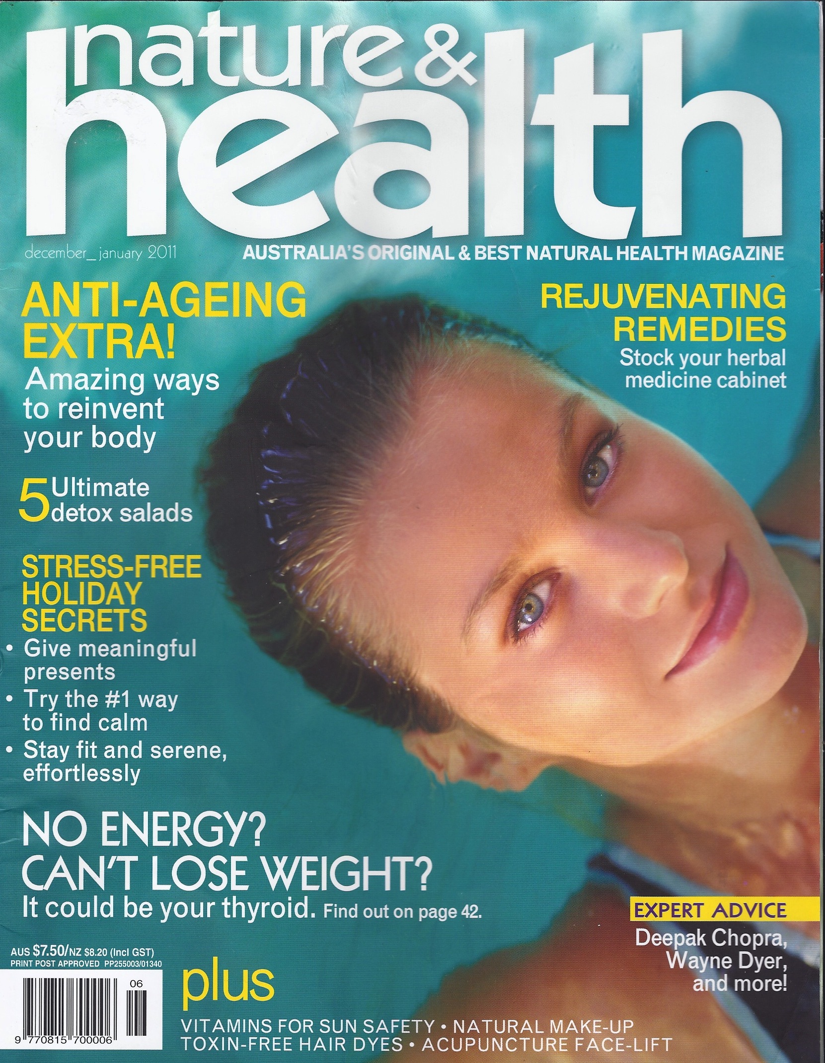 Naturopath Jackie Arbuckle expert quoted in Wellbeing Magazine